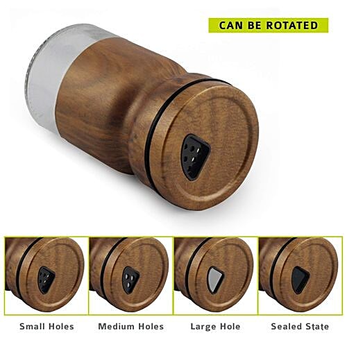 Home Puff Spice Bottles - Metal, Nested With Stand, Copper, 2 pcs Set ...