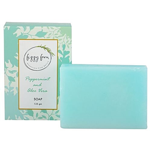 Buy Fizzy Fern Peppermint & Aloe Vera Soap Online at Best Price of Rs ...