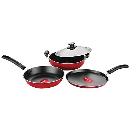 Buy Pigeon by Stovekraft Cookware Gift Set - Induction Bottom, Non ...