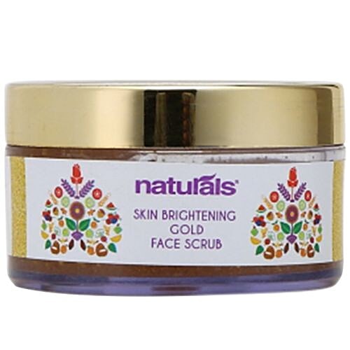 Buy Naturals Skin Brightening Gold Face Scrub Online at Best Price of ...
