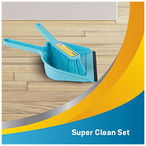 Buy Gebi Dust Pan & Brush Set - Plastic Supdi, High Quality Online at ...