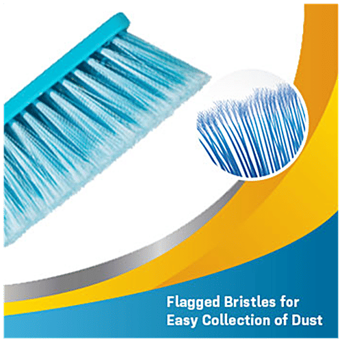 Buy Gebi Dust Pan With Brush Set - Plastic, Green, Durable, High ...