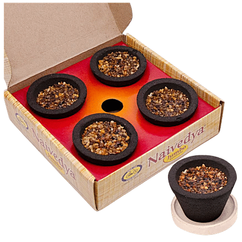 Buy Cycle Naivedya Jumbo Cup Sambrani With Guggul Fragrance Online at ...