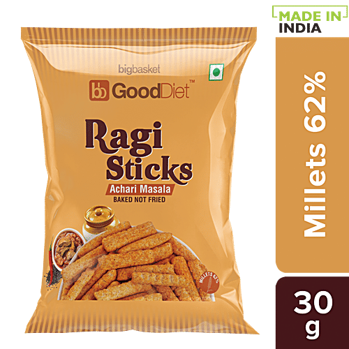 Buy bb Gooddiet Ragi Sticks - Achari Masala Online at Best Price of Rs ...
