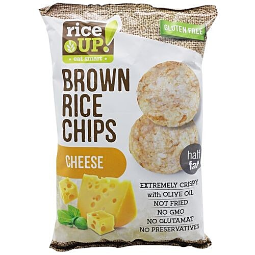 Buy Riceup Brown Rice Chips - Cheese Online at Best Price of Rs 160 ...