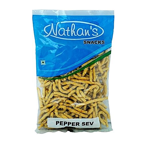 Buy Nathan's Pepper Sev Online at Best Price of Rs 70 - bigbasket