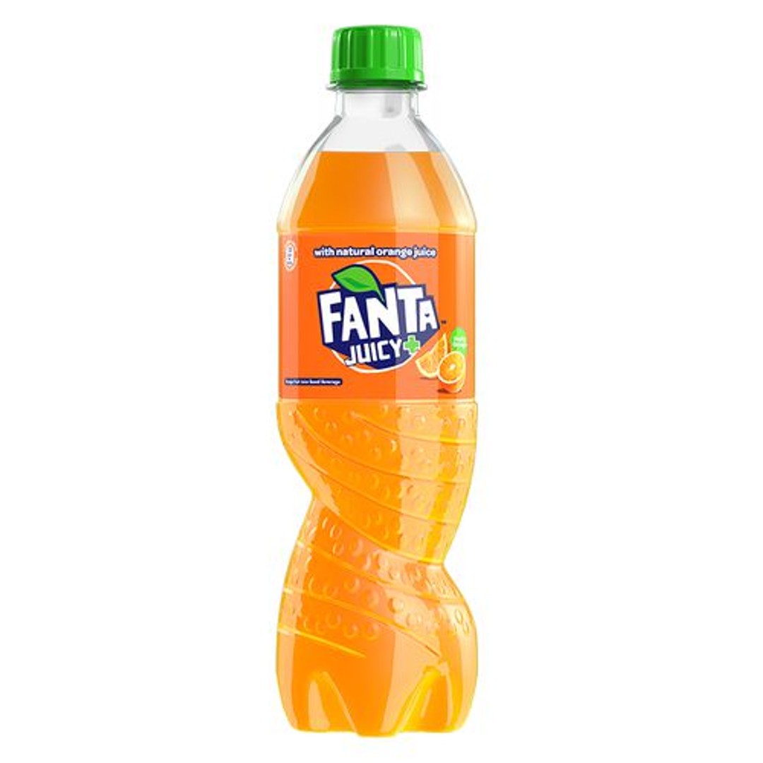 Buy Fanta Juicy+ Soft Drink - With Natural Orange Juice Online at Best ...