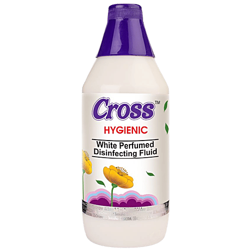 Buy Cross Hygienic Floor White Perfumed Disinfecting Fluid Online at ...
