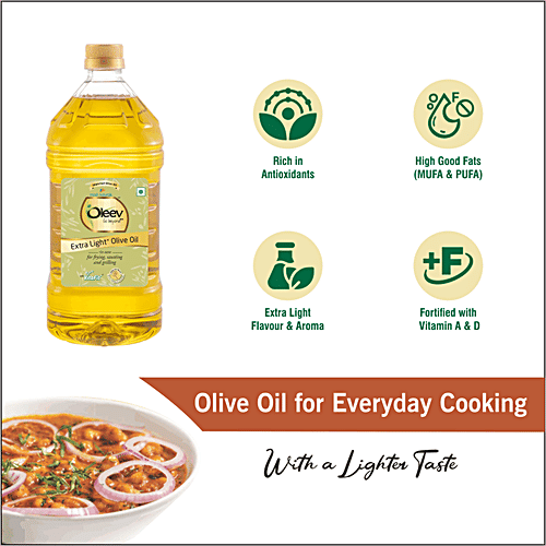 Buy Oleev Extra Light Olive Oil - Frying, Sauteing & Grilling Online at ...