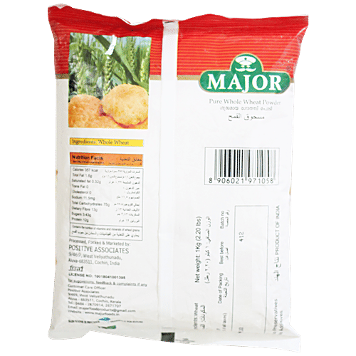 Buy MAJOR Whole Wheat Powder Online at Best Price of Rs 65 - bigbasket