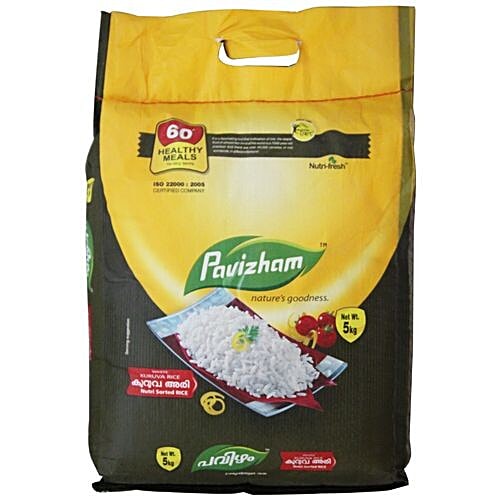Buy Pavizham White Kuruva Rice Online at Best Price of Rs 268.12 ...