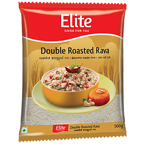 Buy Elite Double Roasted Rava Online at Best Price of Rs 52 - bigbasket