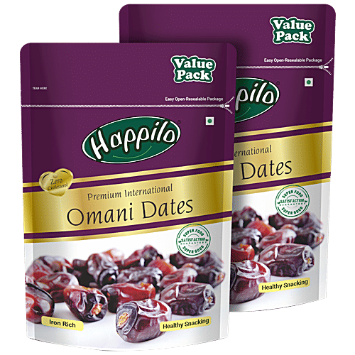 Buy Happilo Premium International Omani Dates Online at Best Price of ...