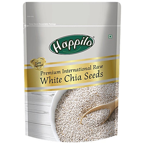Buy Happilo Premium Raw Authentic White Chia Seeds Online at Best Price ...