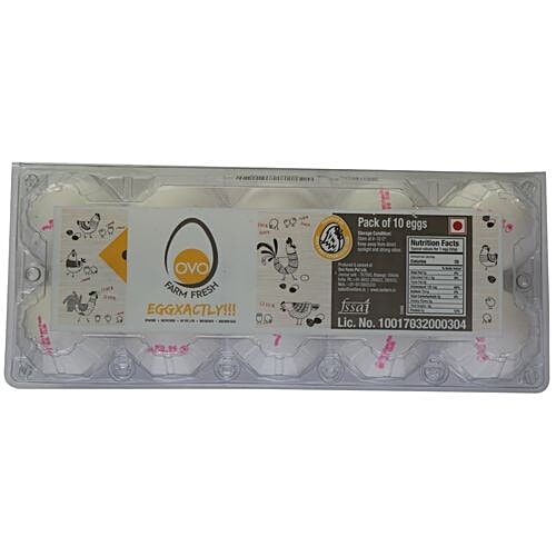 Buy OVO Farm Fresh - Egg Online at Best Price of Rs 132 - bigbasket