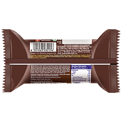 Buy Britannia Treat Burst Choco Creme Fills Cookies Online at Best ...