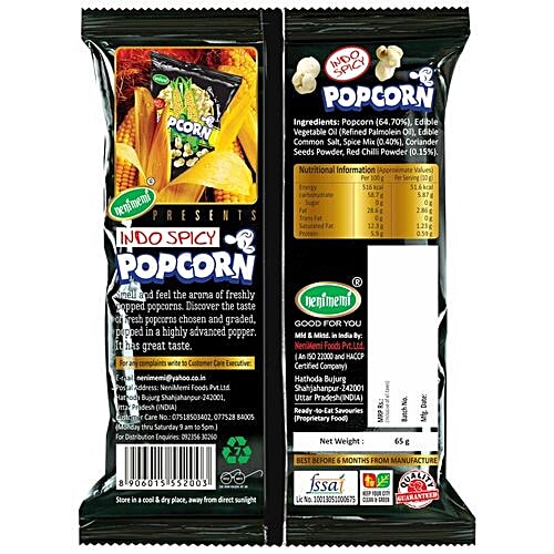 Buy Neni Memi Indo Spicy Popcorn Online at Best Price of Rs 30 - bigbasket