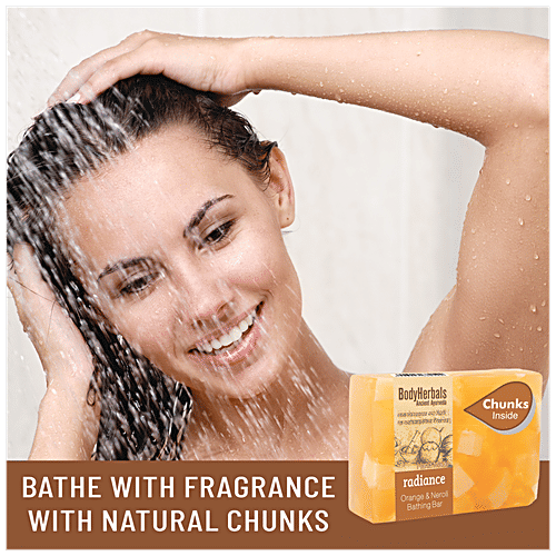 Buy BodyHerbals Ancient Ayurveda Orange & Neroli Handmade Bathing Bar ...