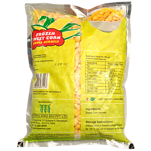 Buy Corn Club Frozen Sweet Corn Whole Kernels Online at Best Price of ...