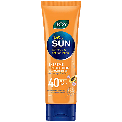Buy Joy Hello Sun SunBlock & Anti-Tan Lotion SPF40 Online at Best Price ...