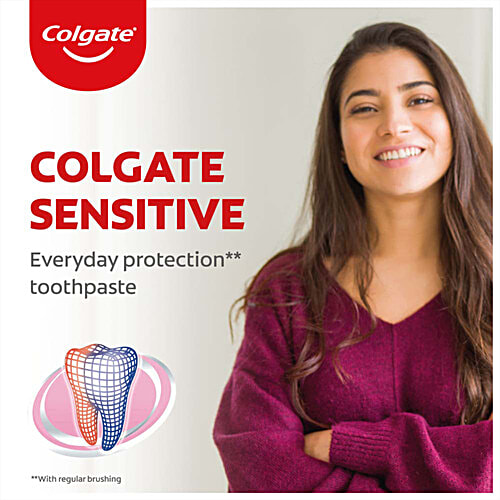 Buy Colgate Sensitive Everyday Protection Anticavity Toothpaste. Online ...