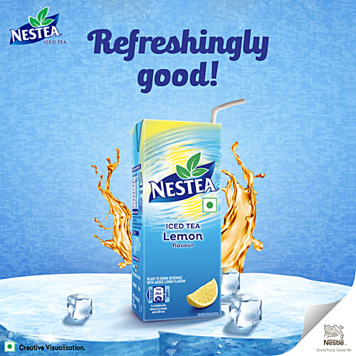 Buy Nestea Ready To Drink Iced Tea - Lemon Flavour Online at Best Price ...
