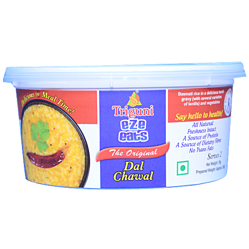 Buy Triguni Eze Eats Dal Chawal Online at Best Price of Rs 125 - bigbasket
