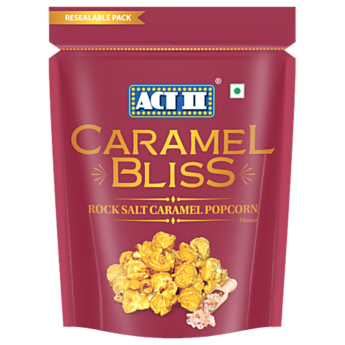 Buy ACT II Caramel Bliss Popcorn - Rock Salt Caramel Online at Best ...