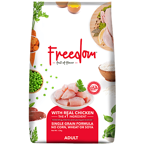 Buy Freedom Adult Dog Food With Real Chicken Online at Best Price of Rs ...
