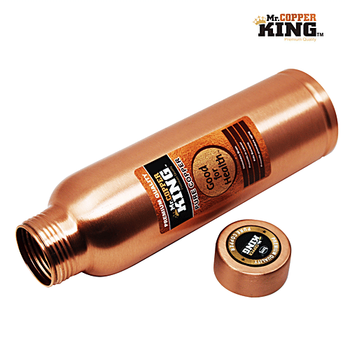 Buy Mr. Copper King Pure Copper Water Bottle - Premium Quality Online ...