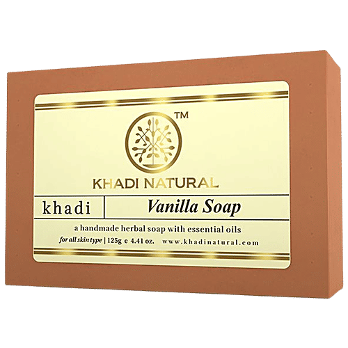 Buy Khadi Natural Vanilla Handmade Herbal Soap Online at Best Price of ...