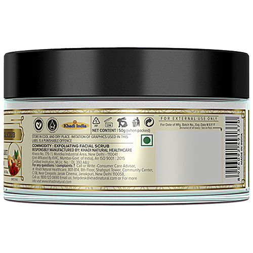 Buy Khadi Natural Herbal Rose & Apricot Walnut Facial Scrub Online at Best Price of Rs 175 ...