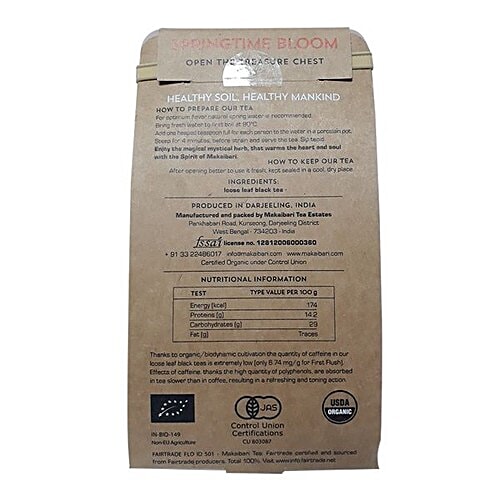 Buy Makaibari Spring Time Bloom Darjeeling First Flush Black Tea Online ...