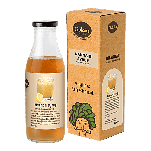 Buy Gulabs Nannari syrup Online at Best Price of Rs 275 - bigbasket