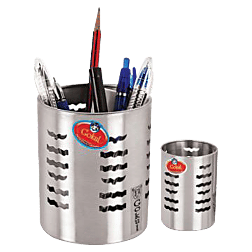 Buy Swastik Steel Swastik Steel stainless-steel-cutlery-holder-wave ...