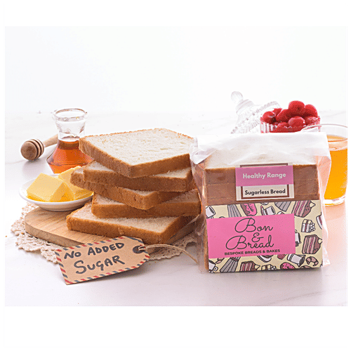Buy Bon & Bread Sugar-less Sliced Bread Online at Best Price of Rs 39 ...