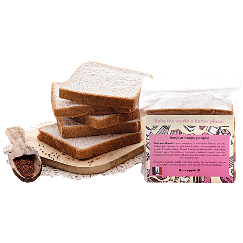 Buy Bon & Bread Ragi Sliced Bread Online at Best Price of Rs 50 - bigbasket