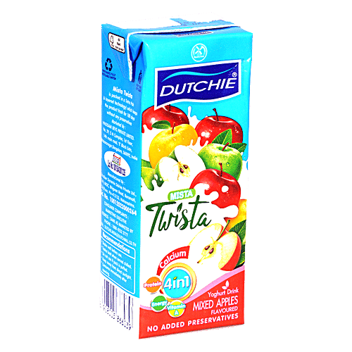 Buy Dutchie Mista Twista - Yoghurt Drink, Mixed Apples Flavoured Online ...