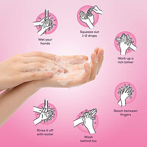 Buy Santoor Mild Gentle Hand Wash - Lotus & Tulsi, Tough on Germs ...