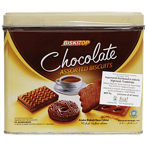 Buy Biskitop Assorted Biscuits - Chocolate Online at Best Price of Rs ...