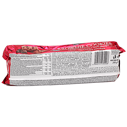 Buy Merba Crispy Cookies - Brownie Chocolate, The Famous American Style ...