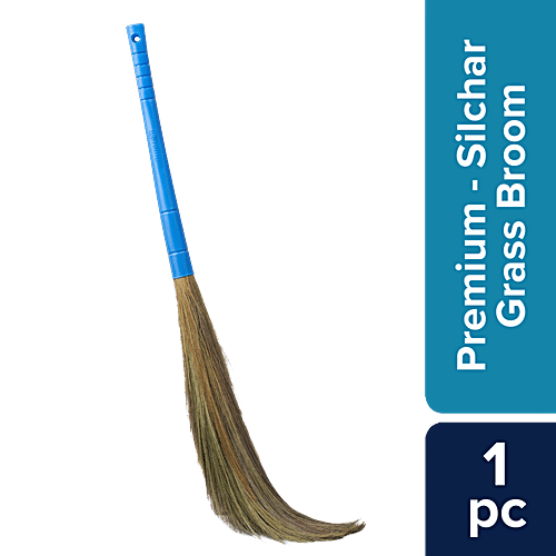 Buy bb home Premium Soft Grass Broom/Phool Jhadu - High Quality Silchar ...