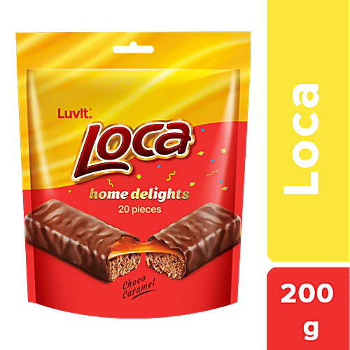Buy LuvIt Loca Home Delights Chocolate - Choco Caramel Online at Best Price of Rs 145 - bigbasket