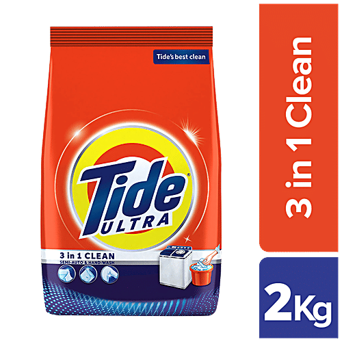Buy Tide Ultra 3 In 1 Clean Detergent Washing Powder Online at Best ...