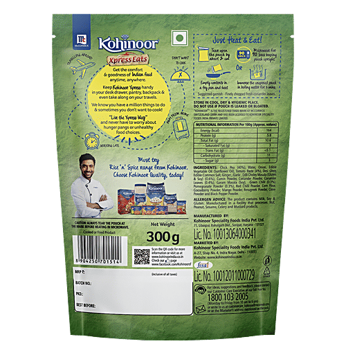 Buy Kohinoor Xpress Eats Ready To Eat Choley Masala Online at Best ...