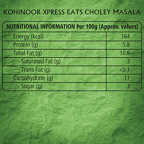 Buy Kohinoor Xpress Eats Ready To Eat Choley Masala Online at Best ...