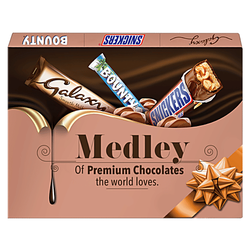 Buy Snickers Medley Assorted Chocolates Gift Pack Online at Best Price ...
