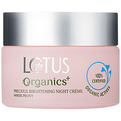 Buy Lotus Organics+ Precious Brightening Night Creme Online at Best ...