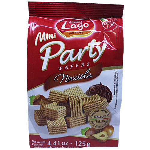 Buy Gastone Lago Mini Party Wafers - Hazelnut Cream Online at Best ...