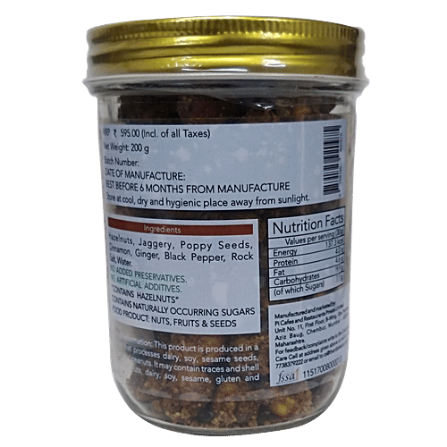 Buy The Nibble Box Jaggery Spiced Hazelnuts Trail Mix Online at Best ...